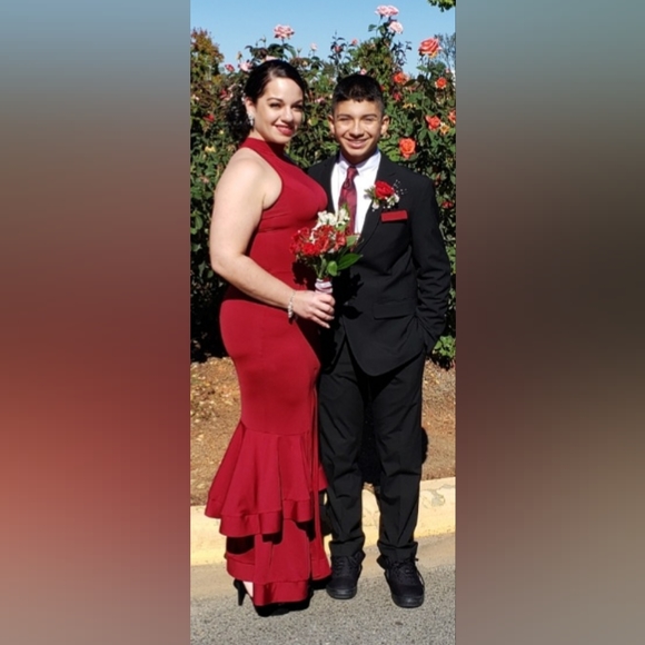 Dresses | Maroon Mermaid Dress | Poshmark